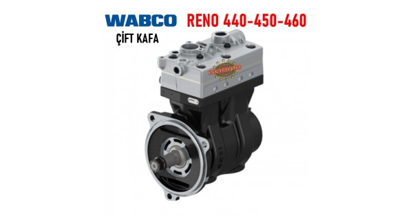 RENAULT KOMPRESÖR KOMPLE ÇİFT KAFA ORJİNAL WABCO 430-440--460 ...