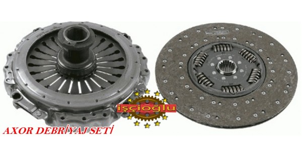 MERCEDES AXOR ACTROS DEBRİYAJ BALATA -BASKI- BİLYA RULMAN SETİ 1835 ...