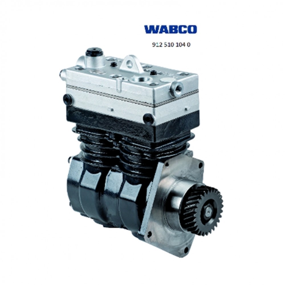 MERCEDES AXOR ÇİFT SİLİNDİR KOMPRESÖR KOMPLE ORJİNAL WABCO 9125101040 ...