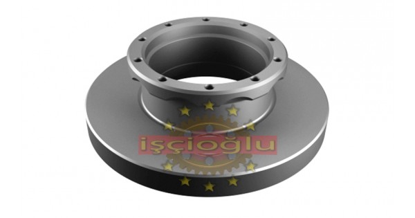 MERCEDES AXOR ÖN ARKA FREN DİSKİ DOLU 9424212112 EKER BİJON KAMPANA ...